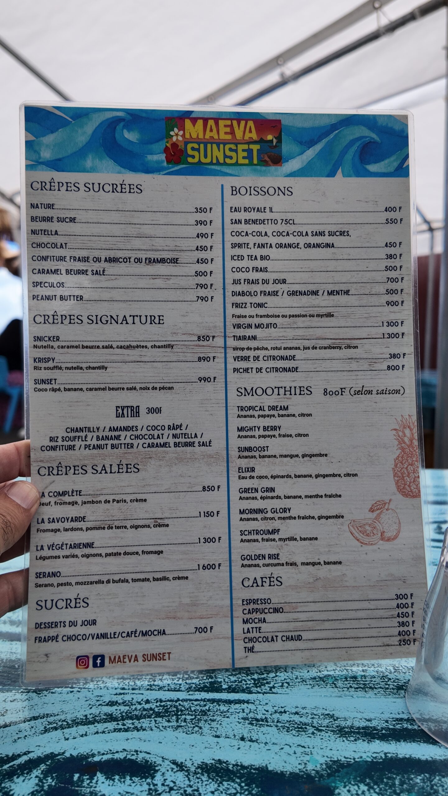 Le Maeva Sunset du PK 13 à Punaauia - Tahiti Pratique